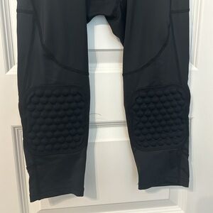 coolOMG | Other | Coolomg Xl Black Padded Knee Compression Pant | Poshmark